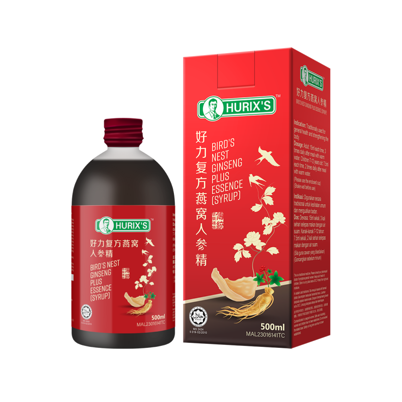 HURIX'S Bird's Nest Ginseng Plus Essence (Syrup)