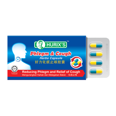 Hurix's Phlegm & Cough Herbs Capsule