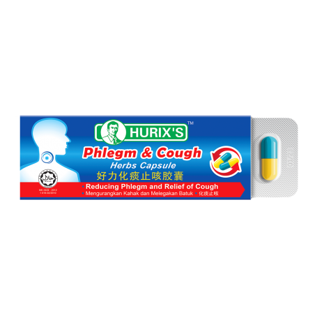 HURIX'S Phlegm & Cough Herbs Capsule