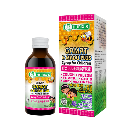 HURIX‘S Sirap Gamat & Madu Plus untuk Kanak-kanak